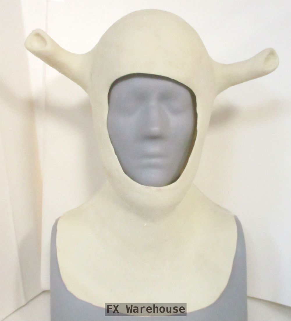 Shrek Latex Cowl Deluxe OUT OF STOCK: fxwarehouse.com