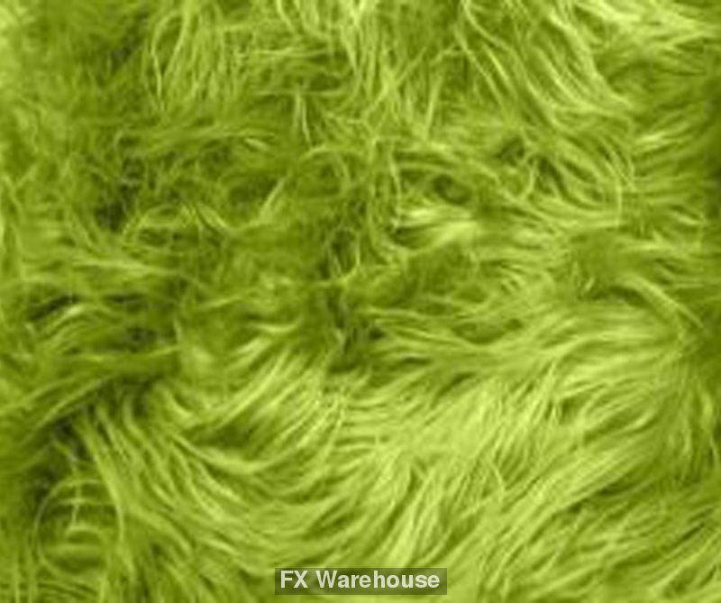 Grinch Green Fake Fur: fxwarehouse.com
